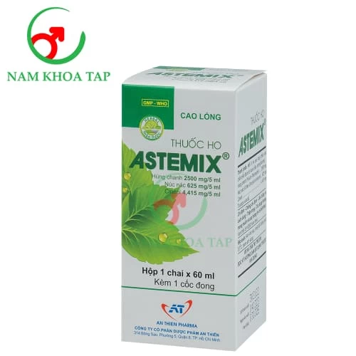 Thuốc ho Astemix - Thuốc ho cho trẻ em